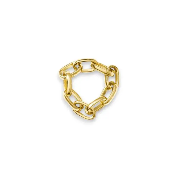 ALEXIE OF ATHENS Gaia Chunky Chain Ring - Gold