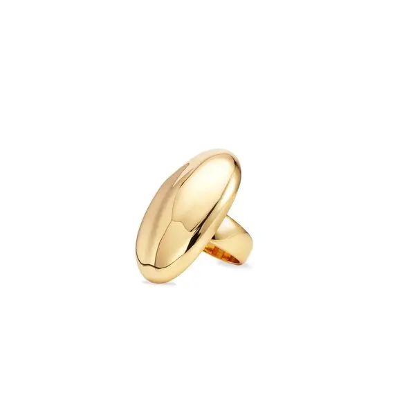 RETRO CHIC Lumina Orbit Ring - Gold