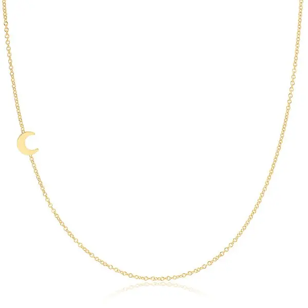 Maya Brenner Designs 14k Asymmetrical Charm Necklace - Gold