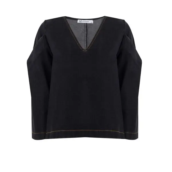 MIRIMALIST Oversized Denim Top