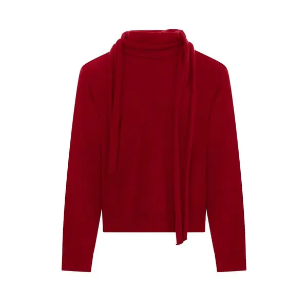 THISISU COLLECTION Miranda Knit Sweater - Red