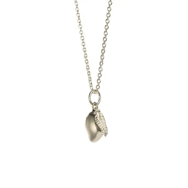 RIZE Sweet Mango Charm Necklace - Silver