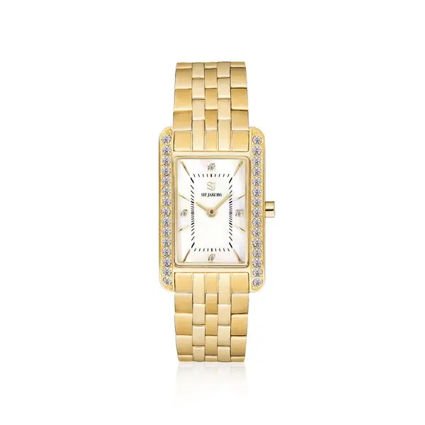 SIF JAKOBS JEWELLERY Martina Watch - Gold/white