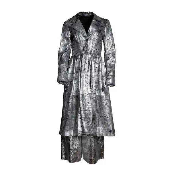 ZASTASTUDIO The Bishop Leather Trench Coat