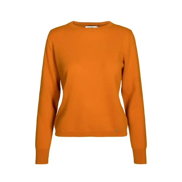 TIRILLM Sasha Cashmere Pullover - Orange