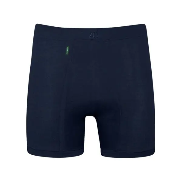 ZD ZERO DEFECTS Helios Fly Front Boxer Egyptian Cotton Superior Quality Premium Comfort Color Navy - Blue