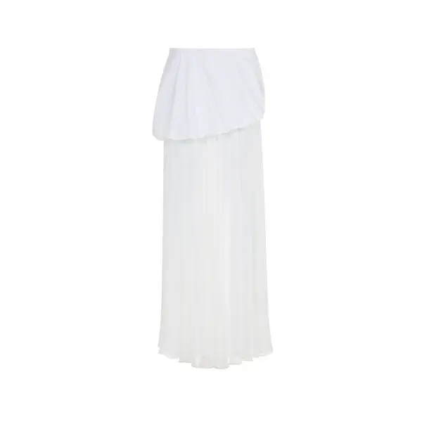 HERFETCH Midi Skirt - White