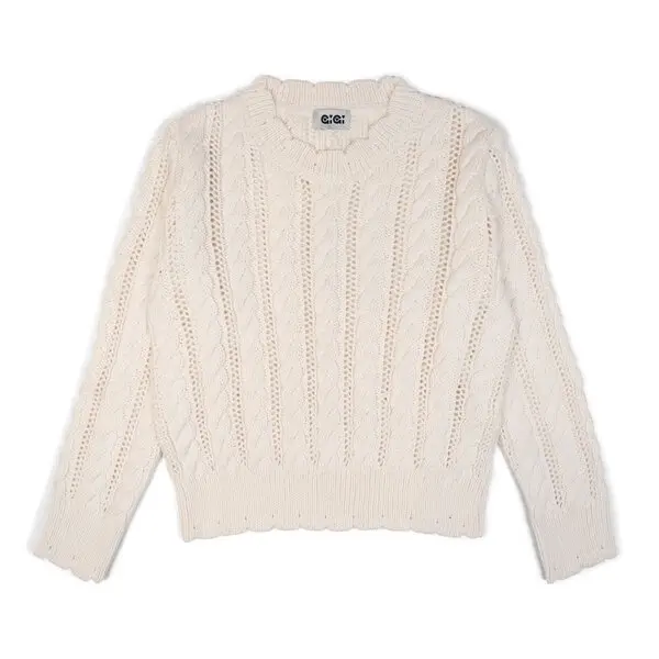 GIGI KNITWEAR Ailis Eyelet Sweater