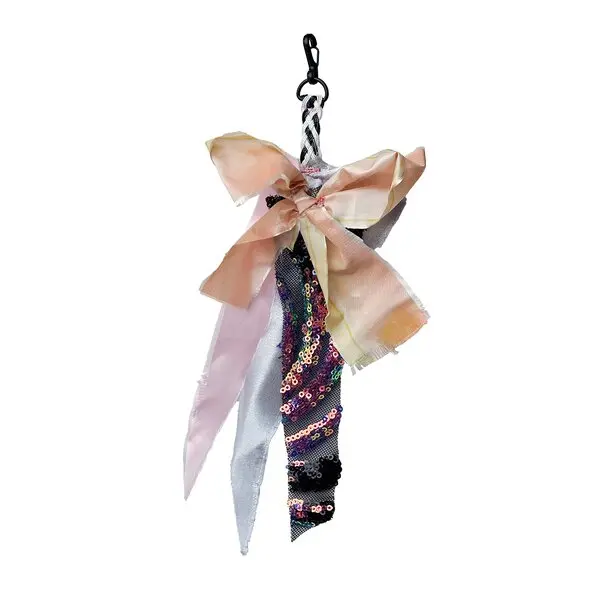 ACID CAT Fabric Scraps Bag Charm