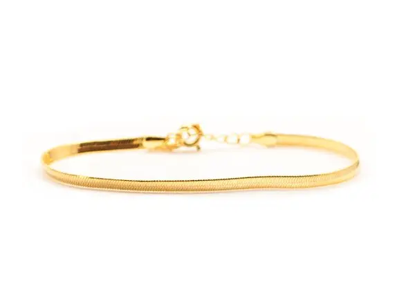 SALTY CALI Herringbone Bracelet - Gold