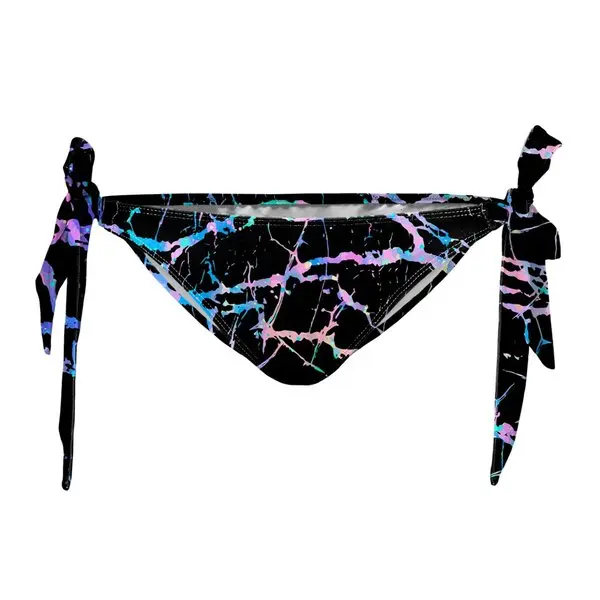 ALOHA FROM DEER Printed Bikini Bottom - Black