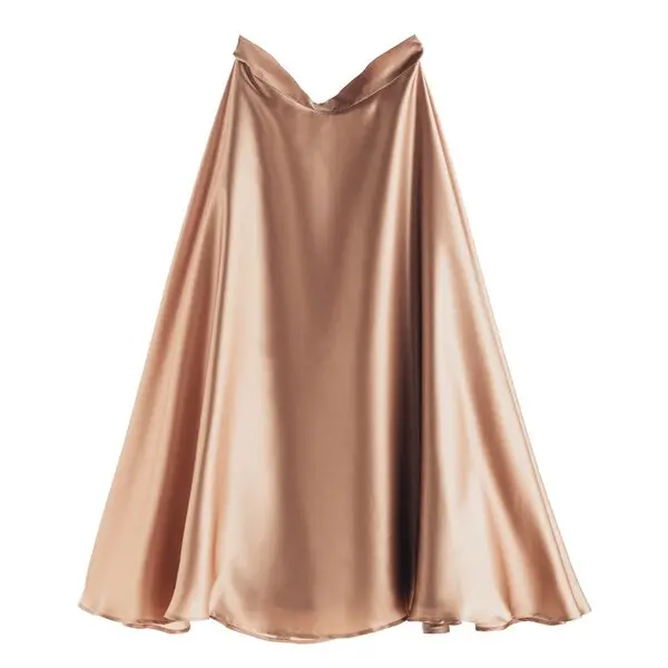 Mionè Silk Midi Skirt