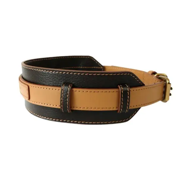 THEANIMALS Le Retro Sport Collar - Black/brown