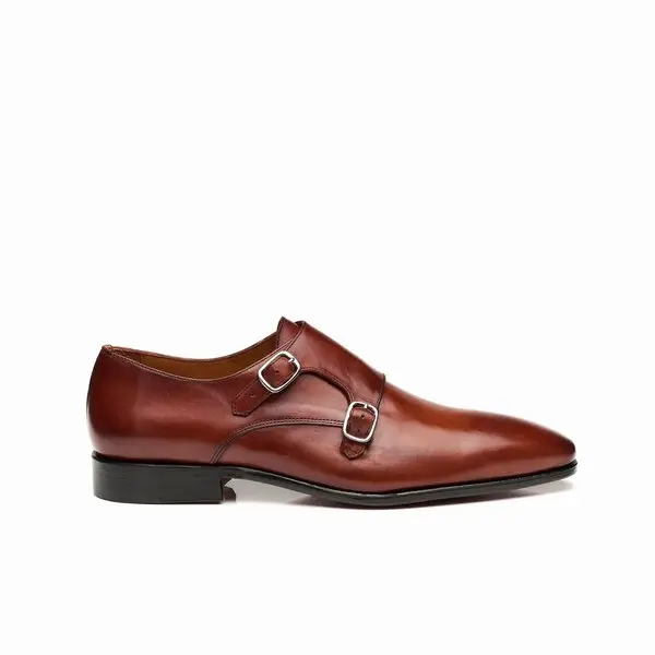 MARIANO SHOES Monforte Oxford Double Monk - Brown