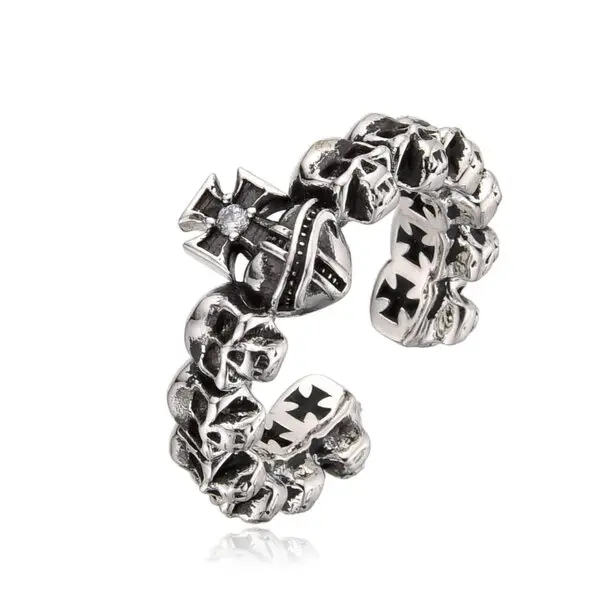 ALTAR™ ORNAMENTS CO. Requiem Ring - Silver/black