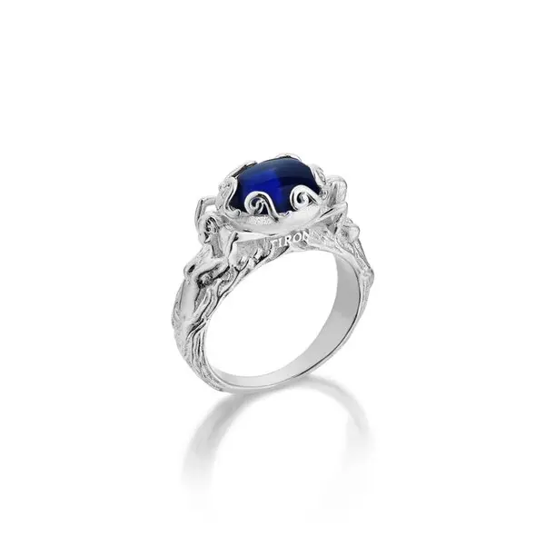 STEFAN TIRON Magma Silva Ring - Silver