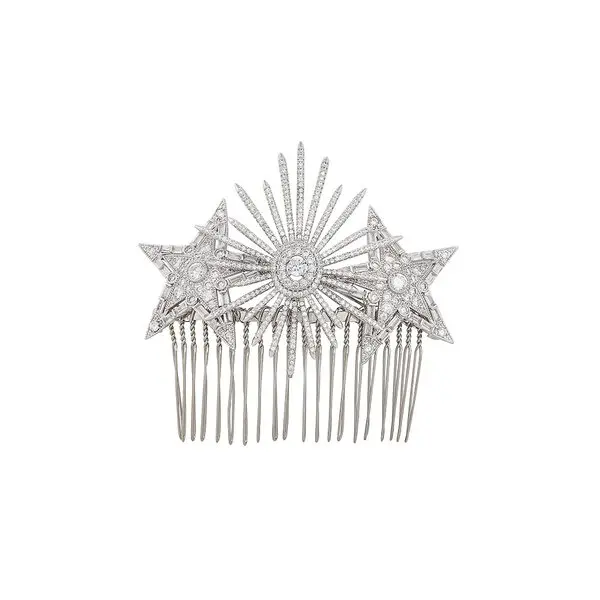 STEPHANIE BROWNE AUSTRALIA Venus Hair Comb - Silver