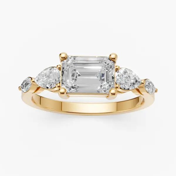 AYA FINE JEWELRY 18k Gold 1.56ctw Lab-grown Diamond Ring - Yellow
