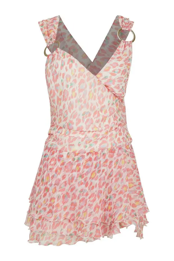 GROWNY Ankita Leopard Print Dress
