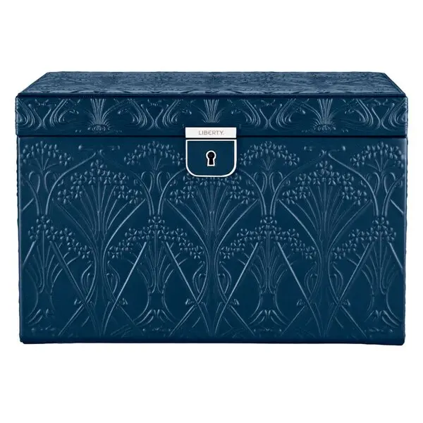 Wolf X Liberty Large Jewellery Box - Blue