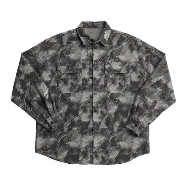 MYSIMPLICATED Camo Denim Trucker Jacket