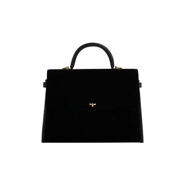FABLE ENGLAND Structured Tote Medium - Black