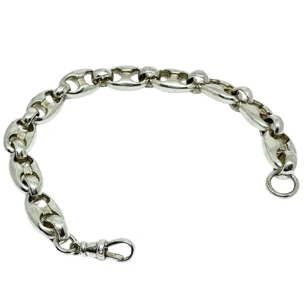 TG-JEWELLERY BY TAMARA GERVASIO Anchor Link Sterling Bracelet - Silver