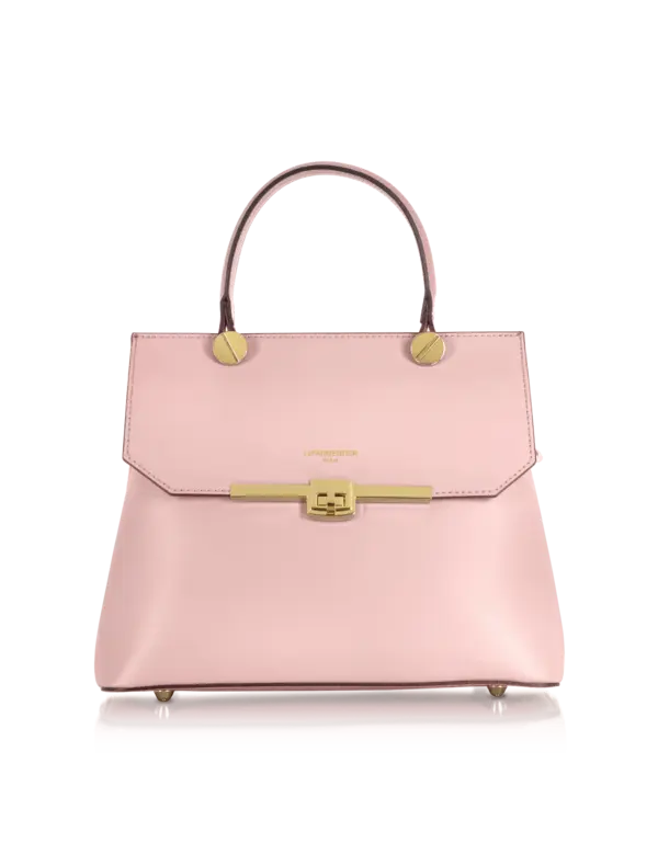 LE PARMENTIER Atlanta Top Handle Satchel Bag - Pink