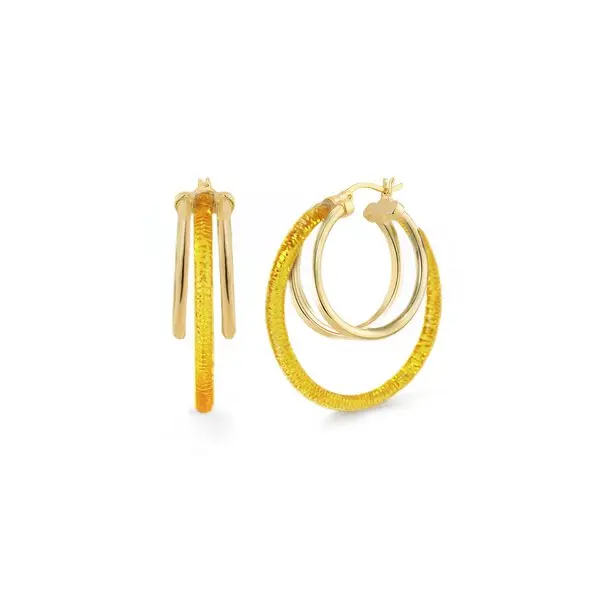GOLD & HONEY Multi Hoop Earrings - Gold
