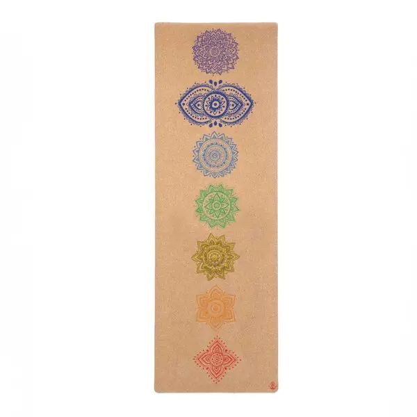 SHAKTI WARRIOR Chakra Cork Yoga Mat