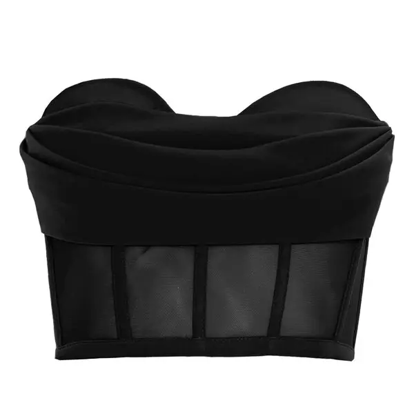 ANGELIKA JOZEFCZYK Palermo Corset Top - Black