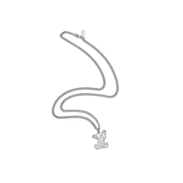 POTOSKA Teddy Pendant Necklace - Silver
