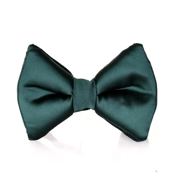 DAVID WEJ Silk Bow Tie - Green