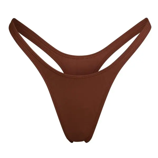 MINIMALE ANIMALE Nolita Thong Bikini Bottom - Brown