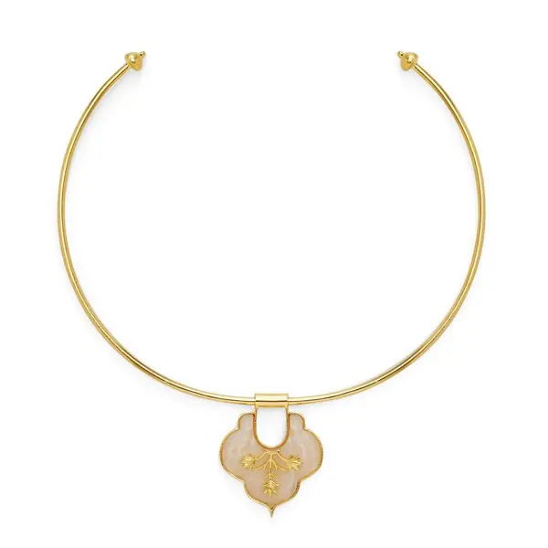 DHWANI BANSAL Mosaic Choker - Gold