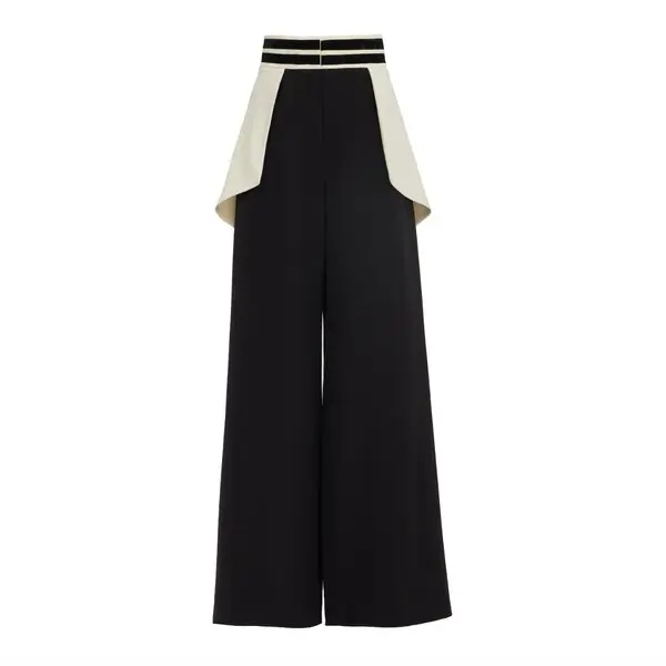JULIA ALLERT Statement Waist Wide-leg Trousers