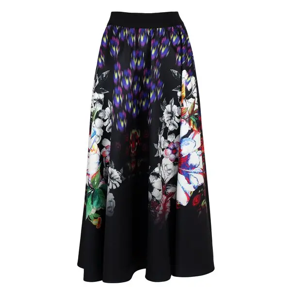 LALIPOP DESIGN Floral Print Circle Skirt