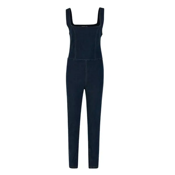 CIRCULAR PATH Chole Denim Jumpsuit - Blue