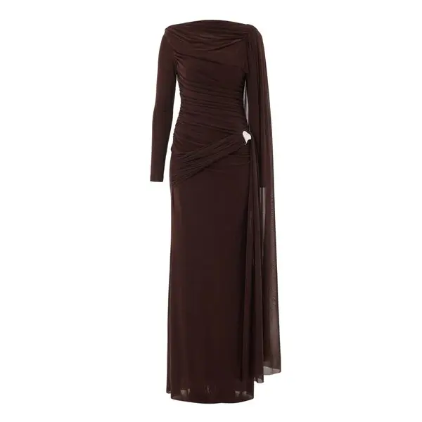 ASHITA FERNANDES Lina Gown - Brown
