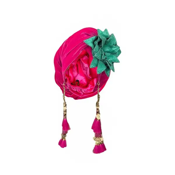 JULIA CLANCEY Cha Cha Cha Boom Turban - Pink