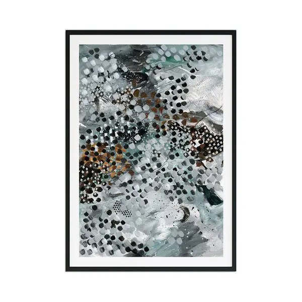Jessica Slack Studio Black / White / Grey Because I'm A Mirrorball, Large Print - Black/white/grey