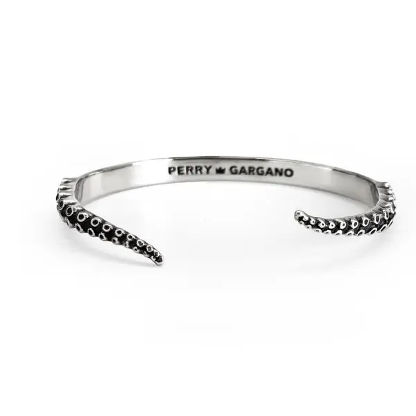 PERRY GARGANO Tentacle Cuff - Silver