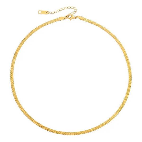ARCTIC FOX & CO. Snake Chain Necklace - Gold