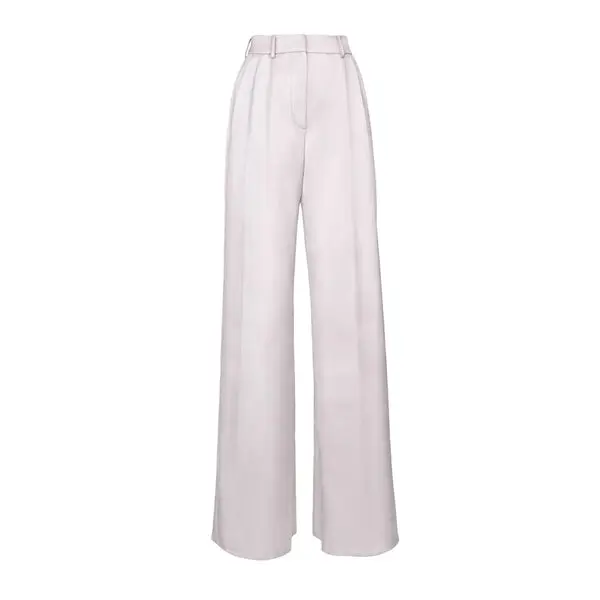ANSE VICTORIN Amara Silk Cotton Pants - Grey