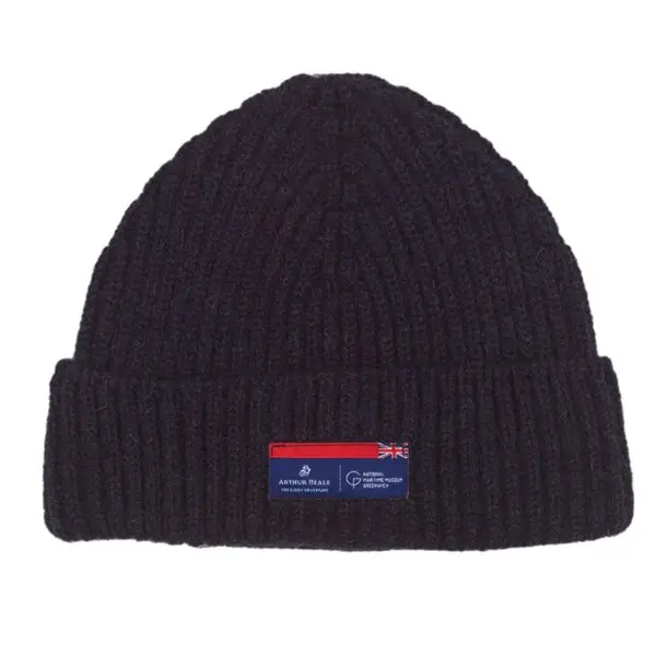 ARTHUR BEALE Maritime Beanie - Blue