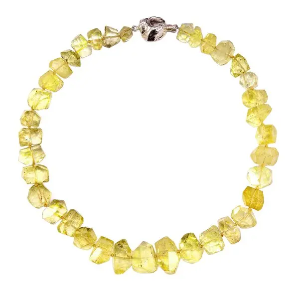 MINERALGEMS ✩ STUDIO Citrine Quartz Statement Necklace