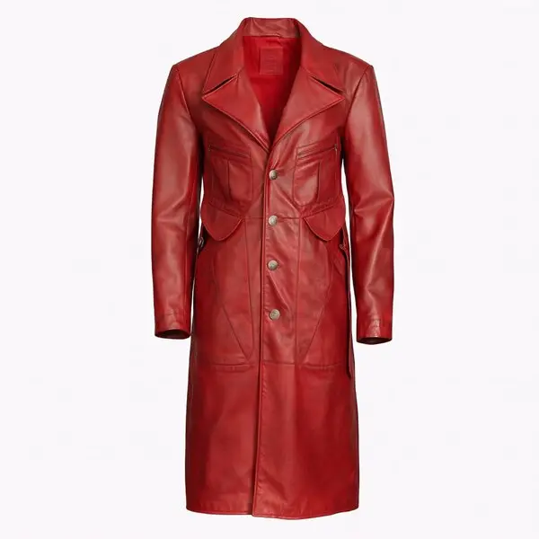 ZASTASTUDIO Planet Leather Long Coat