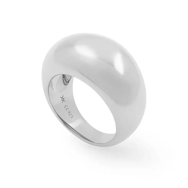 Côté Caché Miroir Dome Ring