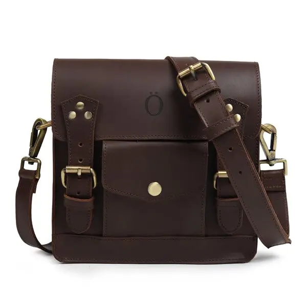 DÖTCH LEATHER Leather Satchel Bag