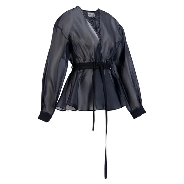 MA MULIER Organza Slim Fit Jacket